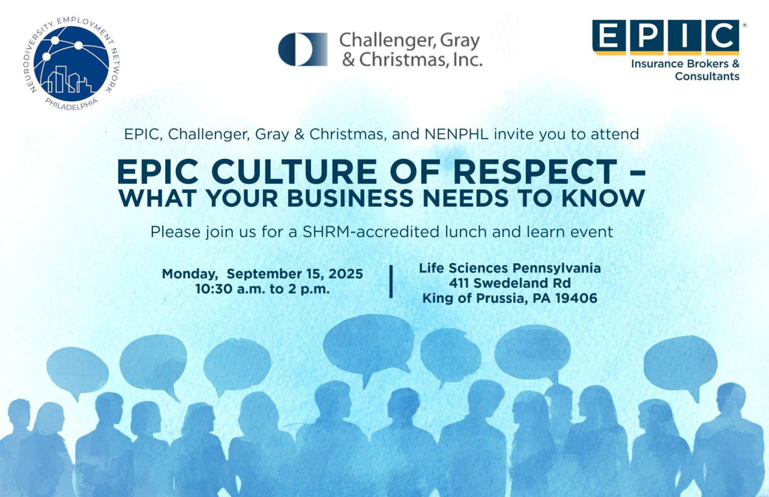 EPIC Culture of Respect What Your Business Needs to Know Lunch and ...